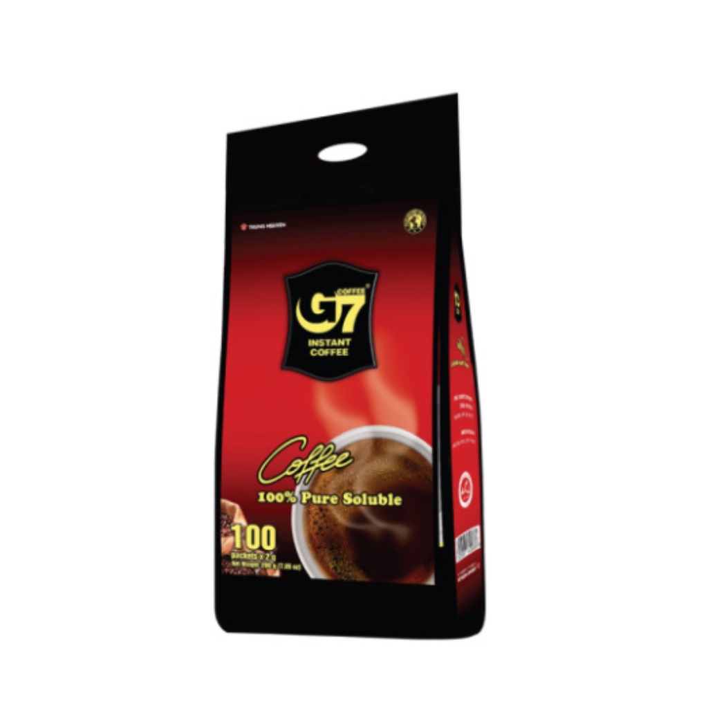 G7 Pure Black Instant Coffee 2gx100T/200T Vietnam Coffee | Shopee Philippines