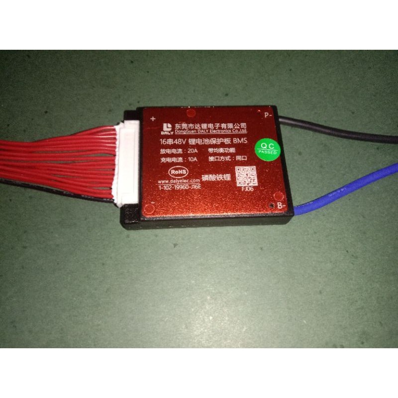 Lifepo4 BMS 16s 48v 20a 30a 40a 50a 60a 80a 100a 3.2v Manufactured by ...