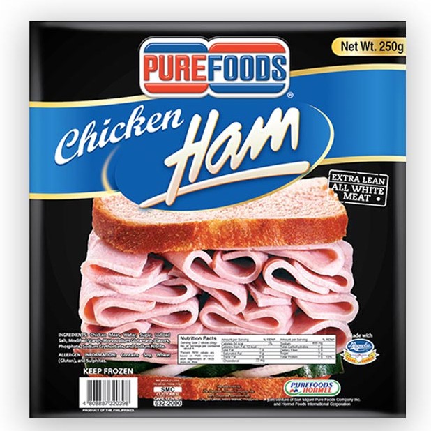 Purefoods Chicken Ham 250G | Shopee Philippines