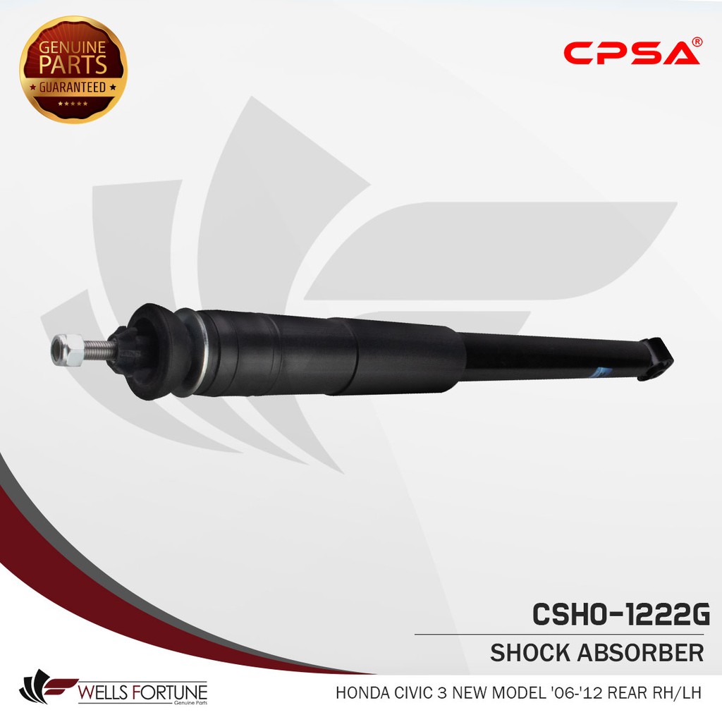 HONDA CIVIC COUPE FD 2005 - 2012 REAR 343479 CPSA GAS TYPE SHOCK ...