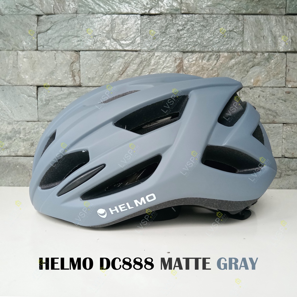 HELMO Bicycle safety helmet DC888 with adjuster | Shopee Philippines