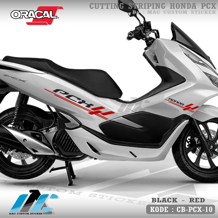 Cb PCX 10 - SIMPLE PCX STRIPING STICKER CUTTING STICKER | Shopee ...