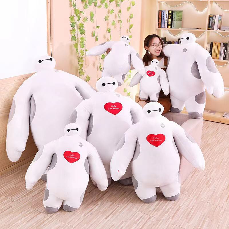 60/80/100/120CM Patung Baymax Big Hero Soft Plush Toys High Quality ...