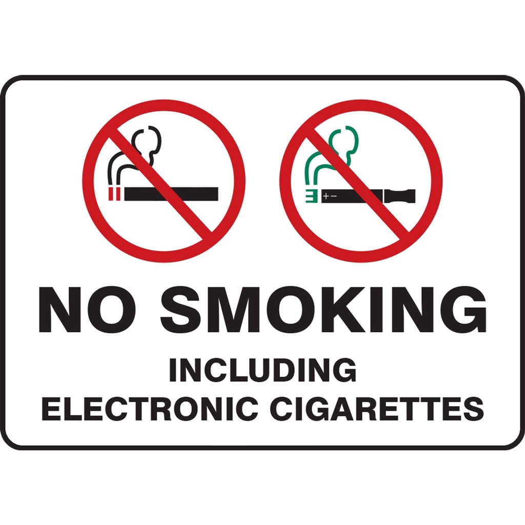 No Smoking - Laminated Signage - A4 Size | Shopee Philippines