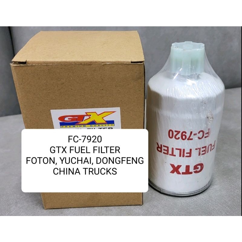 Fuel Filter for Foton, Yuchai, Dongfeng,China Trucks, Forklift | Shopee ...