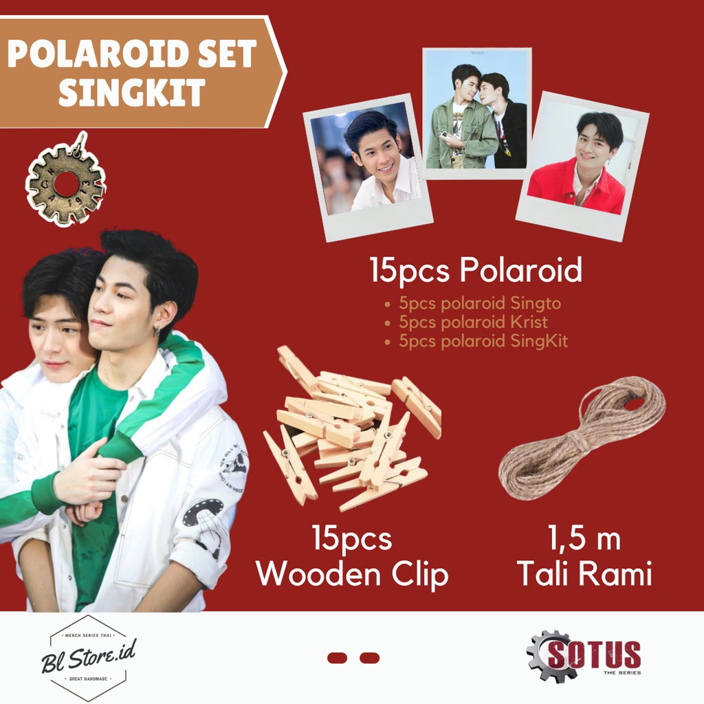 Polaroid Set SingKit/Emergency "Singto & Krist" - SOTUS The Series ...