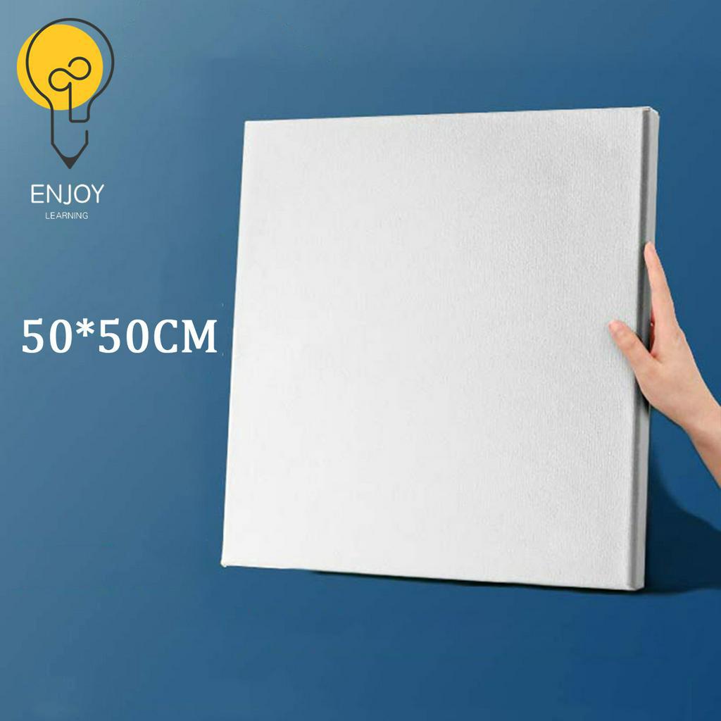 Canvas Board Painting Plain 100% Cotton with Wooden Frame for Acrylic ...