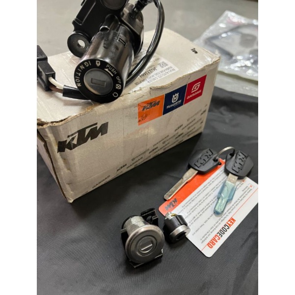 KTM DUKE LOCK Set V1 | Shopee Philippines