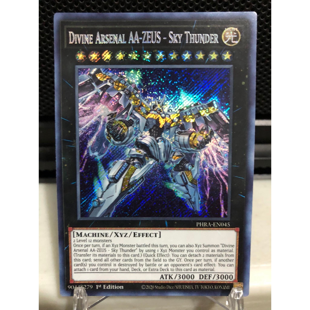 Divine Arsenal AA-ZEUS - Sky Thunder - PHRA-EN045 - Secret Rare 1st ...