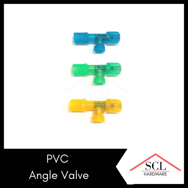 PVC Angle Valve 1/2 x 1/2 | Shopee Philippines