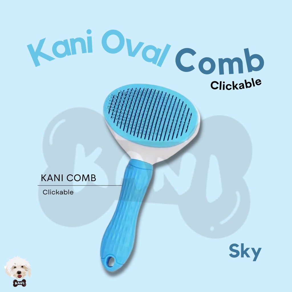 KANI Pet Dog Comb Brush Cat Comb Grooming Cleaning Comb Hair Fur ...