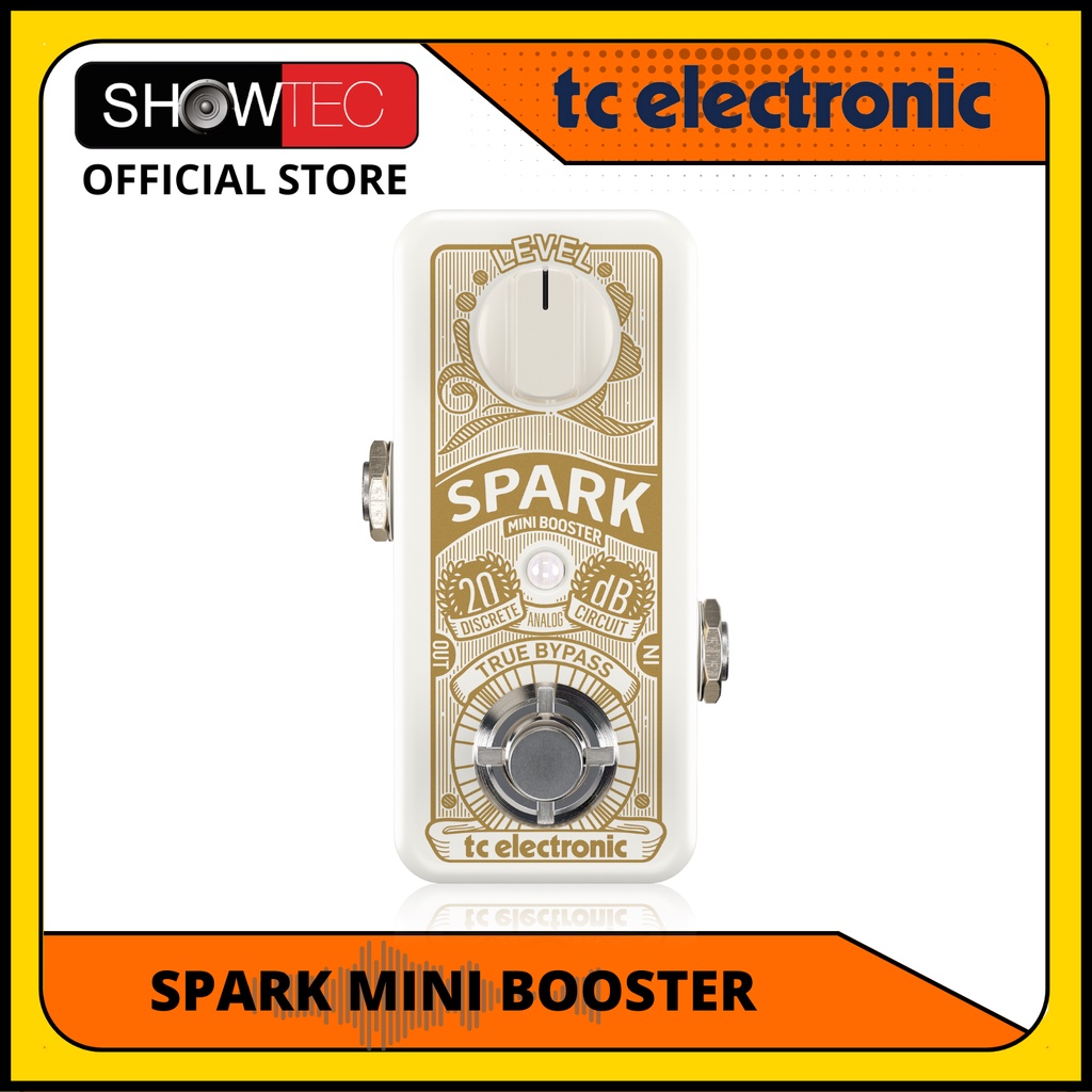 TC Electronic Spark Mini Booster Ultra-Compact Booster Pedal with ...