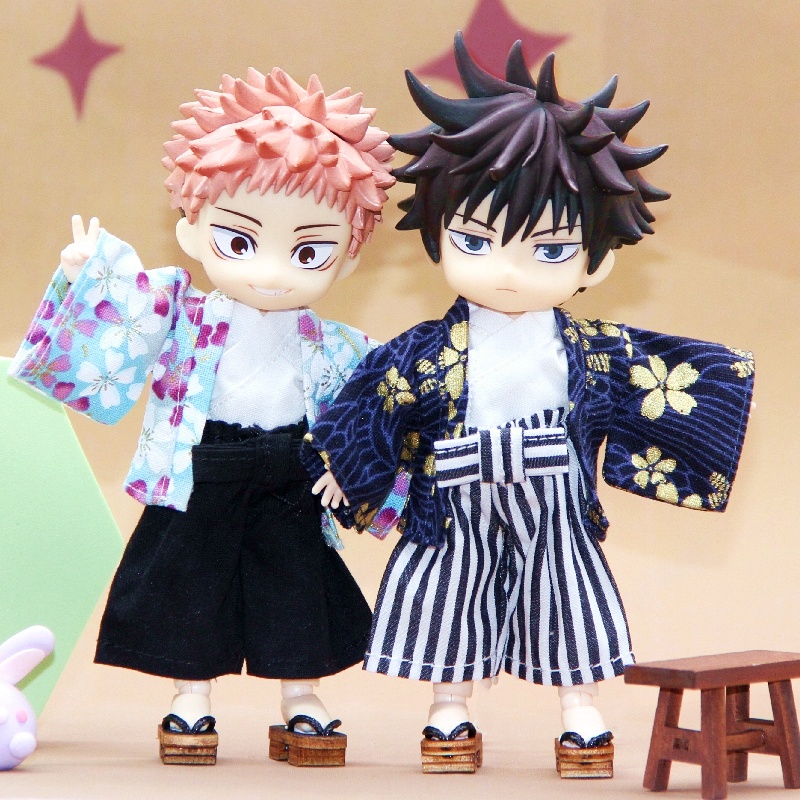 ob11 doll clothes kimono molly GSC Nendoroid YMY obitsu11 1/12 BJD ...