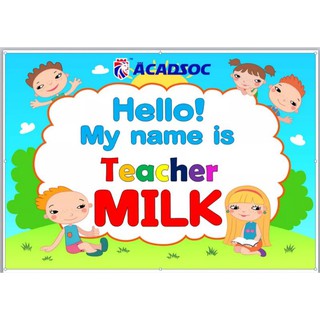 ESL Teaching Props - Teacher's Name Palfish/51talk/acadsoc/novakid ...