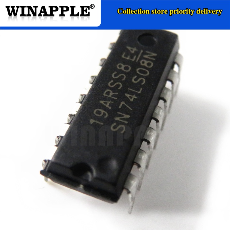 10 piece SN74LS08N SN74LS08 74LS08N HD74LS08P 74LS08 DIP-14 new original In Stock | Shopee ...