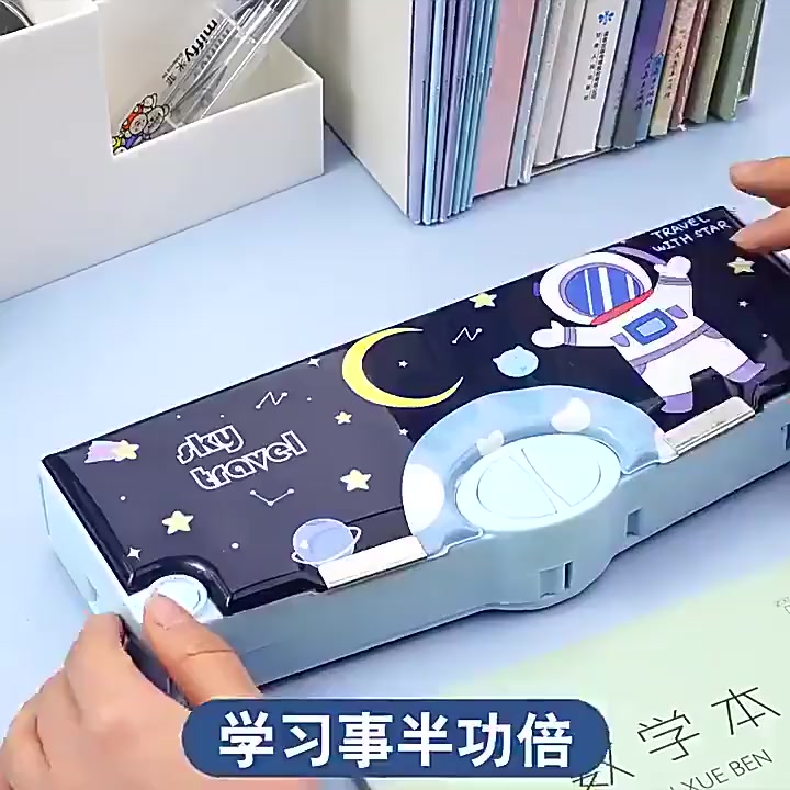 Pencil Box Cartoon Pencil Case Pencil Storage Multifunctional Creative ...