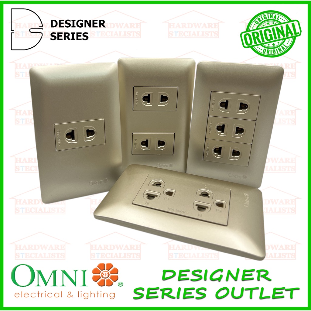 Omni Universal OUTLET Designer Series GOLD Original Authentic | Shopee ...