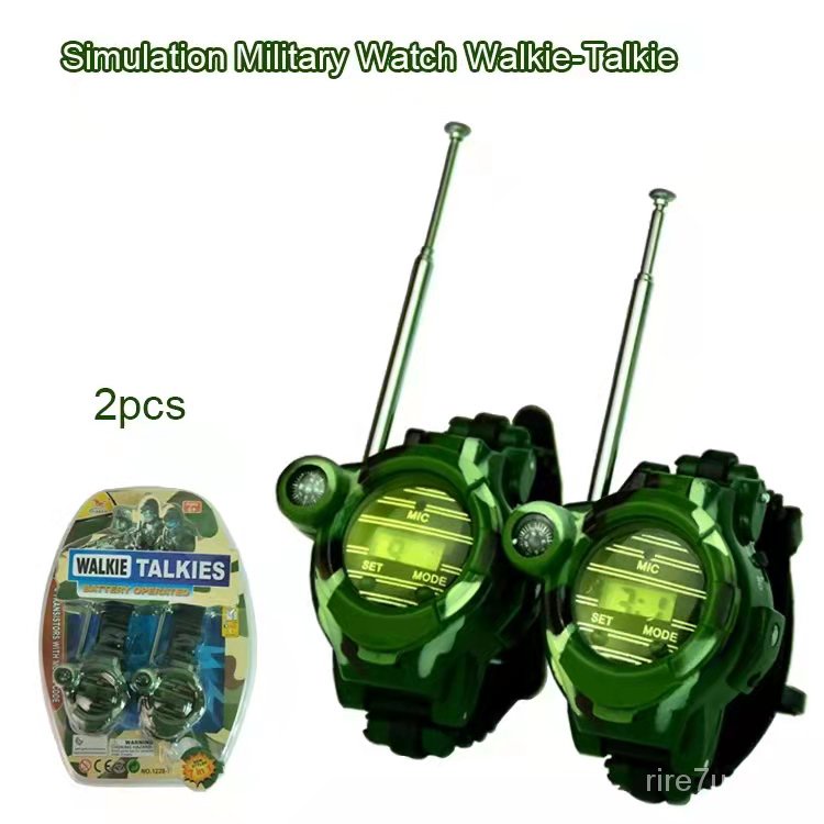 Watch Walkie Talkies For Kids Two-Way Long Range Watch Radio ...