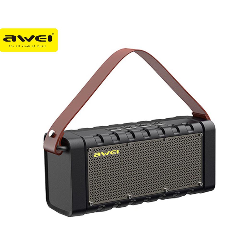 Awei Y668 Stereo Sound Wireless Speaker Bluetooth Bass Indoor/Outdoor ...