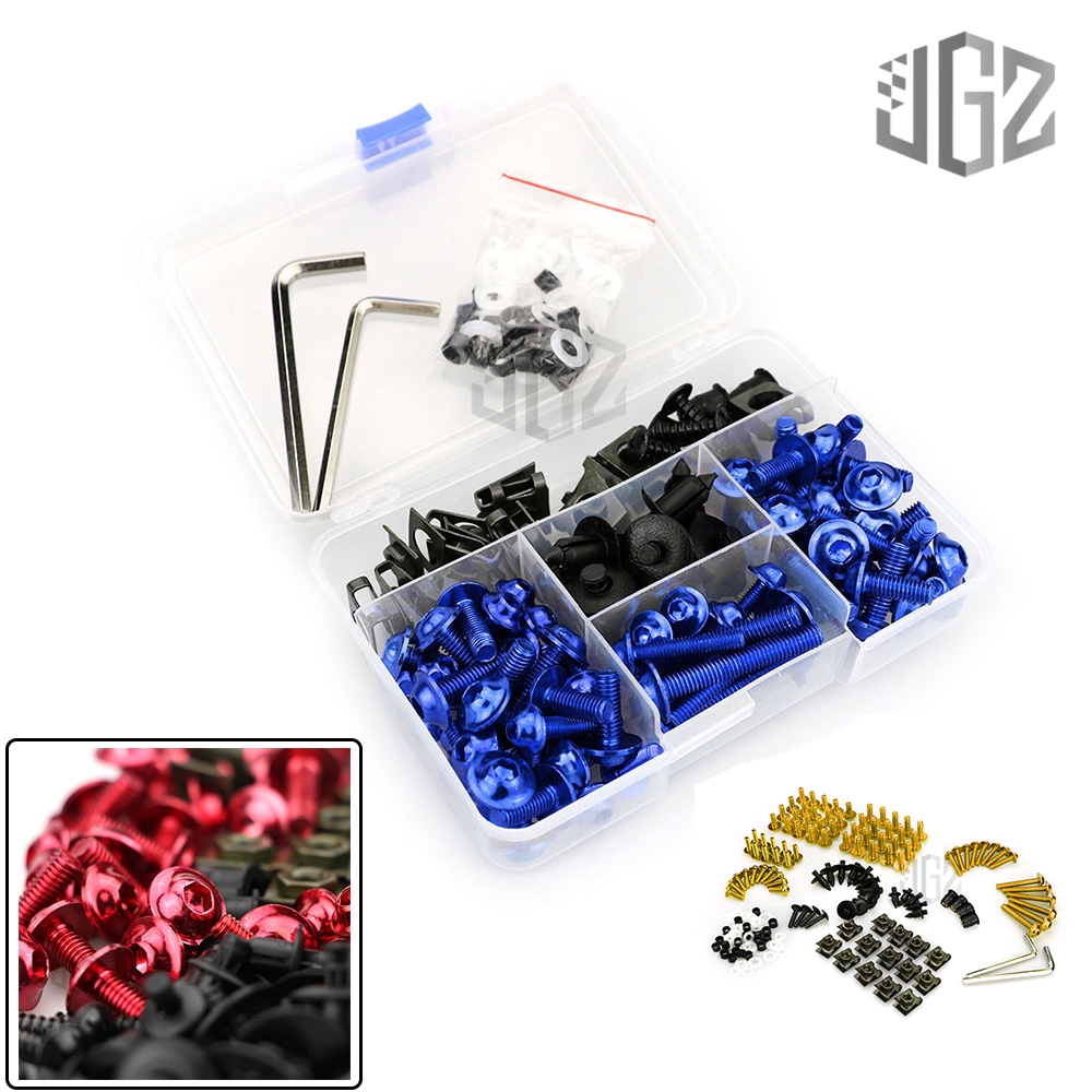For YAMAHA YZF R1 R1M R25 R3 R6 R125 Motorcycle Full Fairing Bolt Kits ...