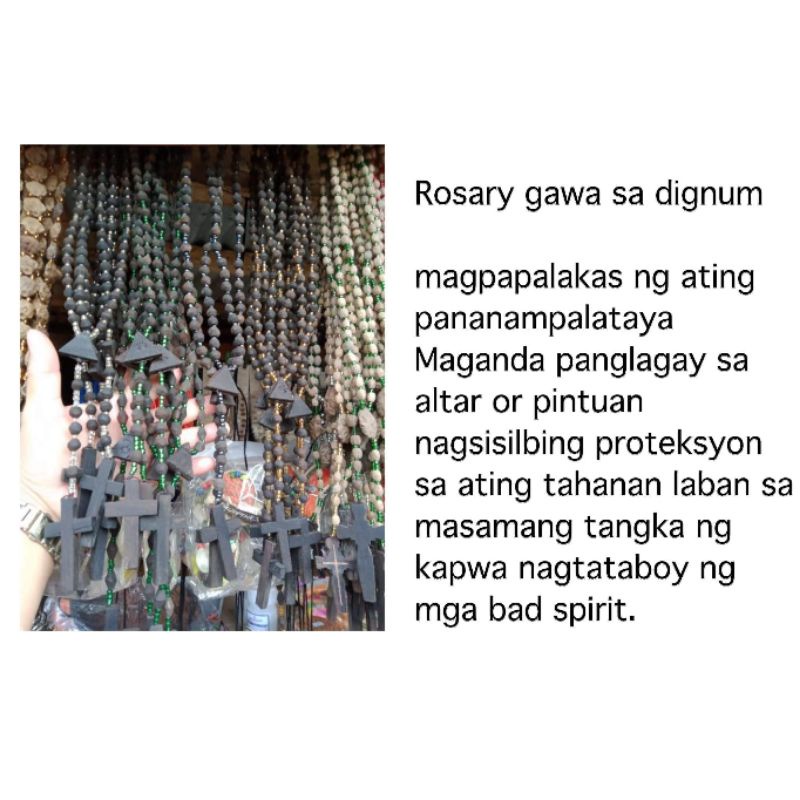 Rosary Dignum with Cross | Shopee Philippines