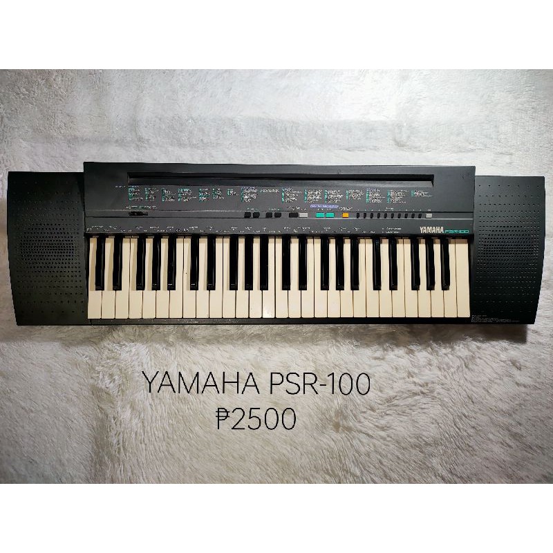 YAMAHA PSR-100, YAMAHA PIANO KEYBOARD, 2NDHAND/ USED | Shopee Philippines