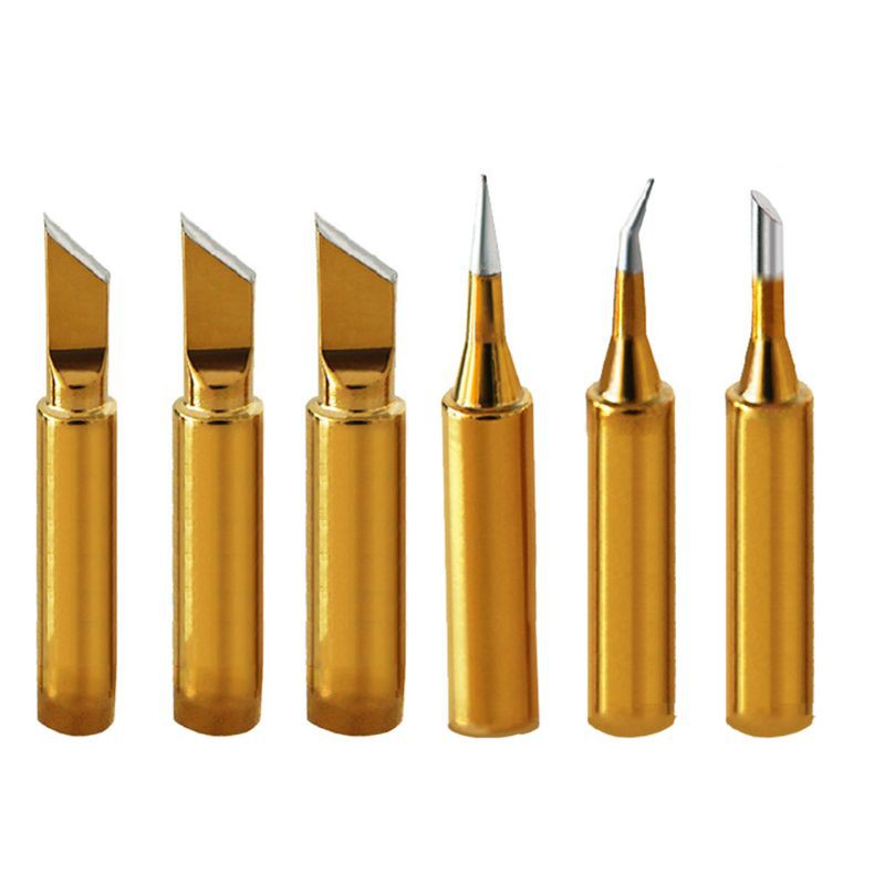 JoJo♥Gold Color Lead-Free Soldering Iron Tip Internal Heating ...
