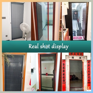 Custom sliding folding screen door Anti mosquito insect trackless ...