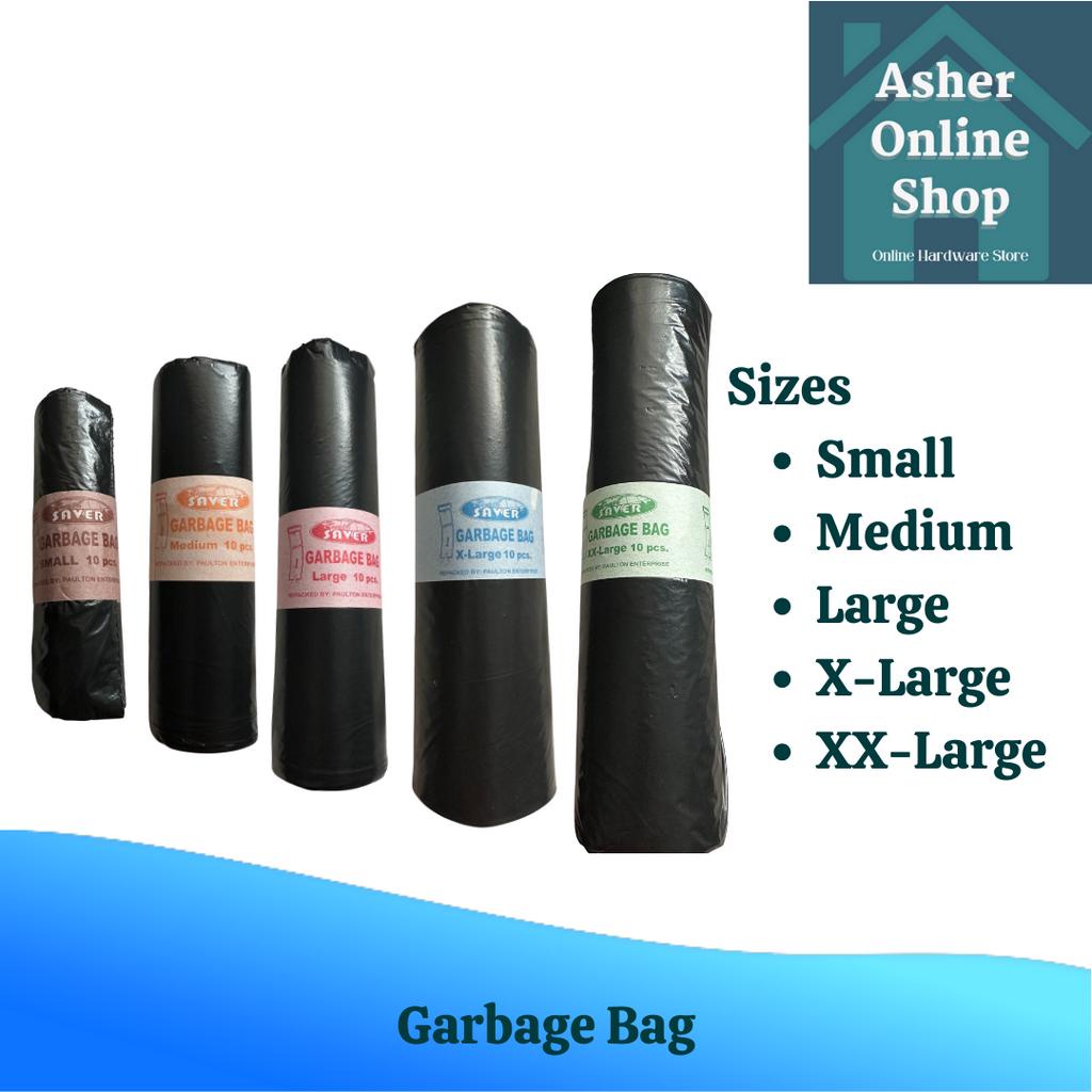 Trash Bag Garbage Bag Rolls (Sizes: S-XXL) | Shopee Philippines
