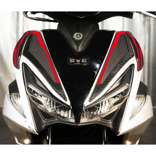 Yamaha AEROX 2016-2020 Upper Front, 3D Cover, Thick Carbon Rubber ...