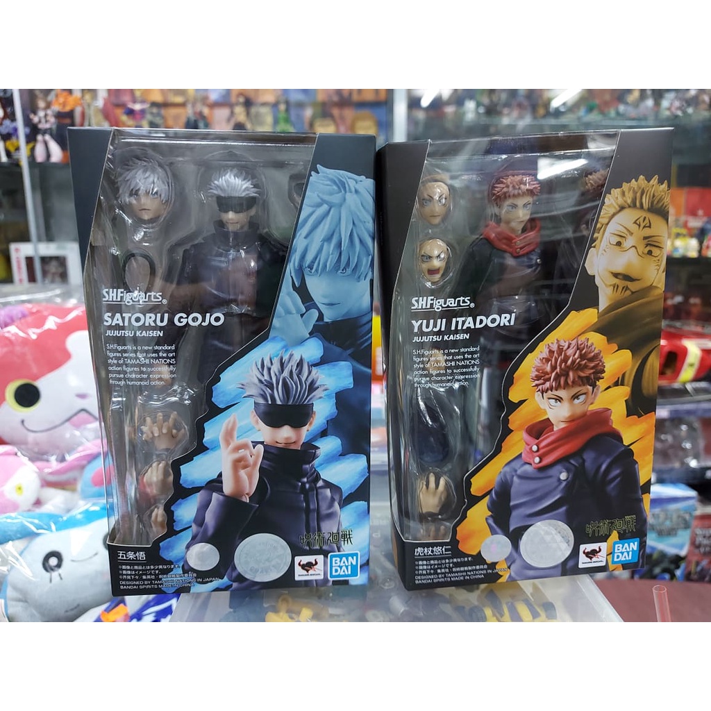 SH Figuarts SHF Jujutsu Kaisen Gojo Satoru Yuji Itadori SEALED | Shopee ...