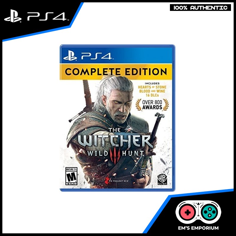PS4 Games Witcher 3 Game of the Year Edition | Shopee Philippines