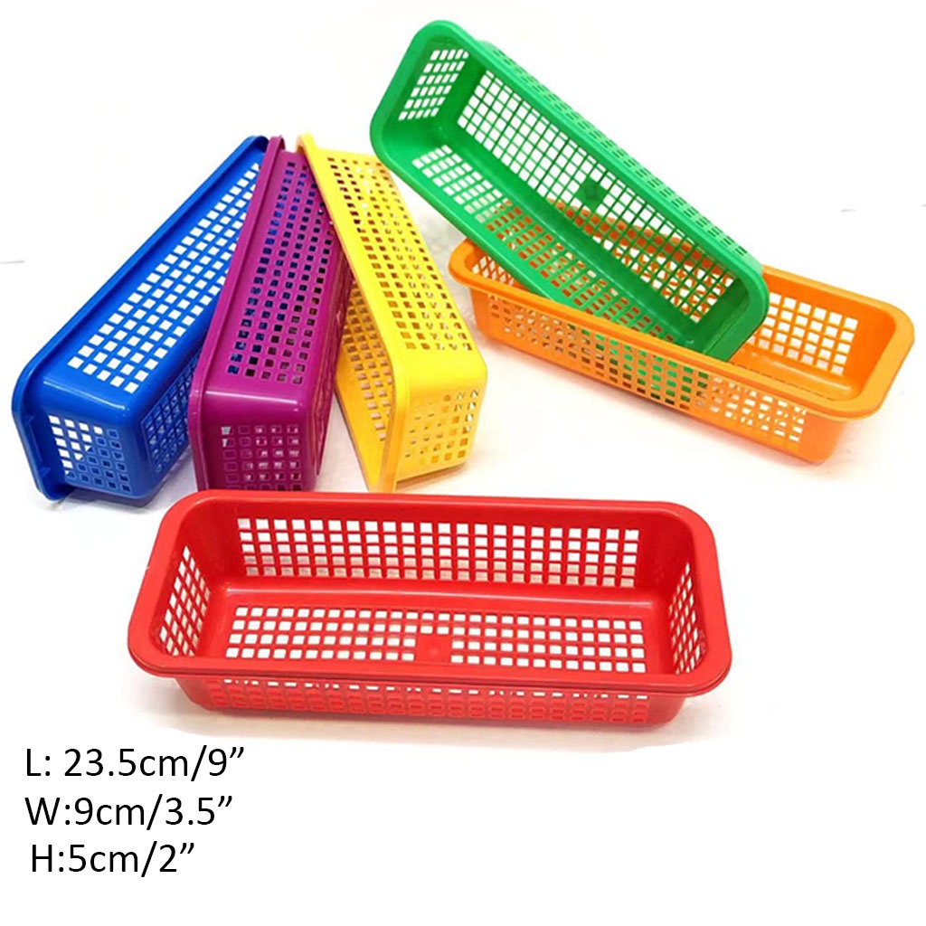 COD Multipurpose Plastic Basket Tray Rectangular Storage Trays ...