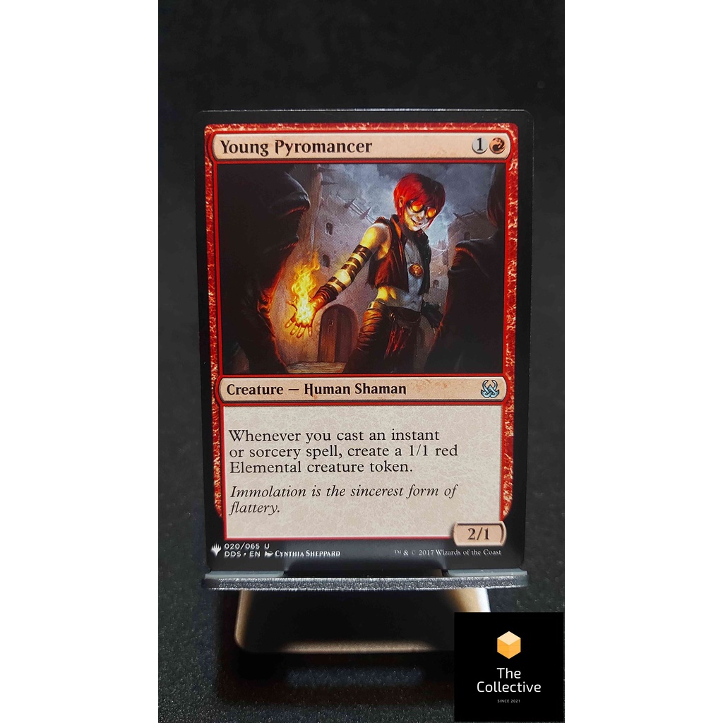 Magic the Gathering - MTG Card Game - Young Pyromancer - [ID: RB1 ...