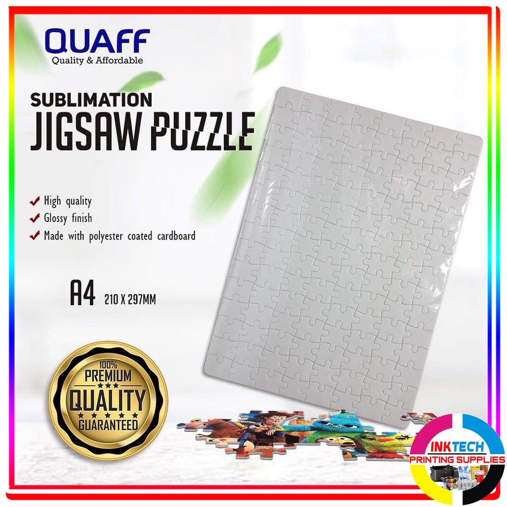 A4 size Sublimation Jigsaw puzzle | Shopee Philippines