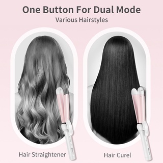 Simplus Hair Curler 2 in 1 Straightener and Curler Automatic Curling ...