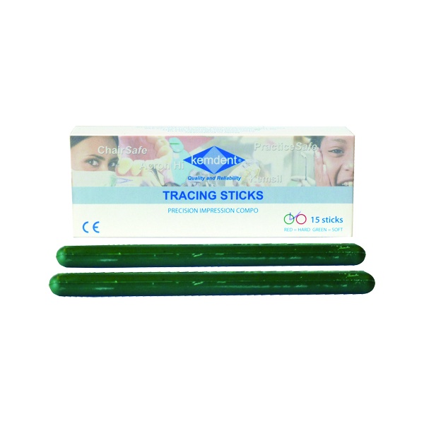 (SOLD PER BOX) Kemdent Green Tracing Sticks Precision Impression ...