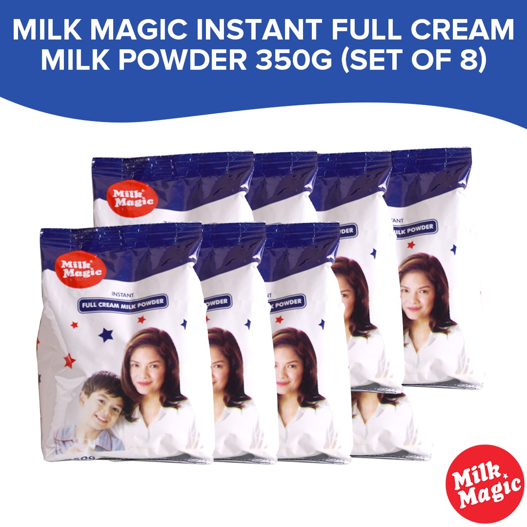 Milk Magic - Instant Full Cream Milk Powder 350g (Set of 8) - EXP Date ...