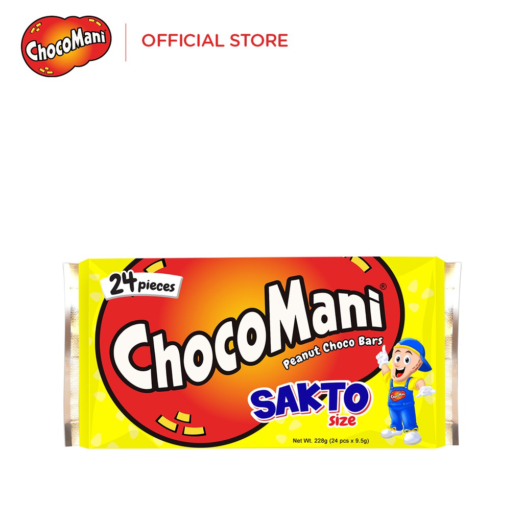 Choco Mani Sakto Bars 228g | Shopee Philippines