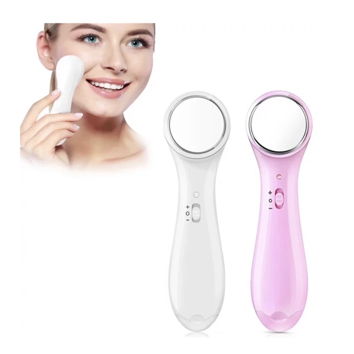 Anti-Aging Ultrasonic Facial Beauty Device Ionic Face Cleaner Wrinkle ...
