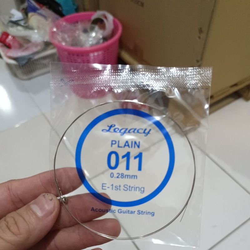 GUITAR STRINGS No.1 ACOUSTIC LEGACY 011/UNIT STRING No.1 | Shopee ...