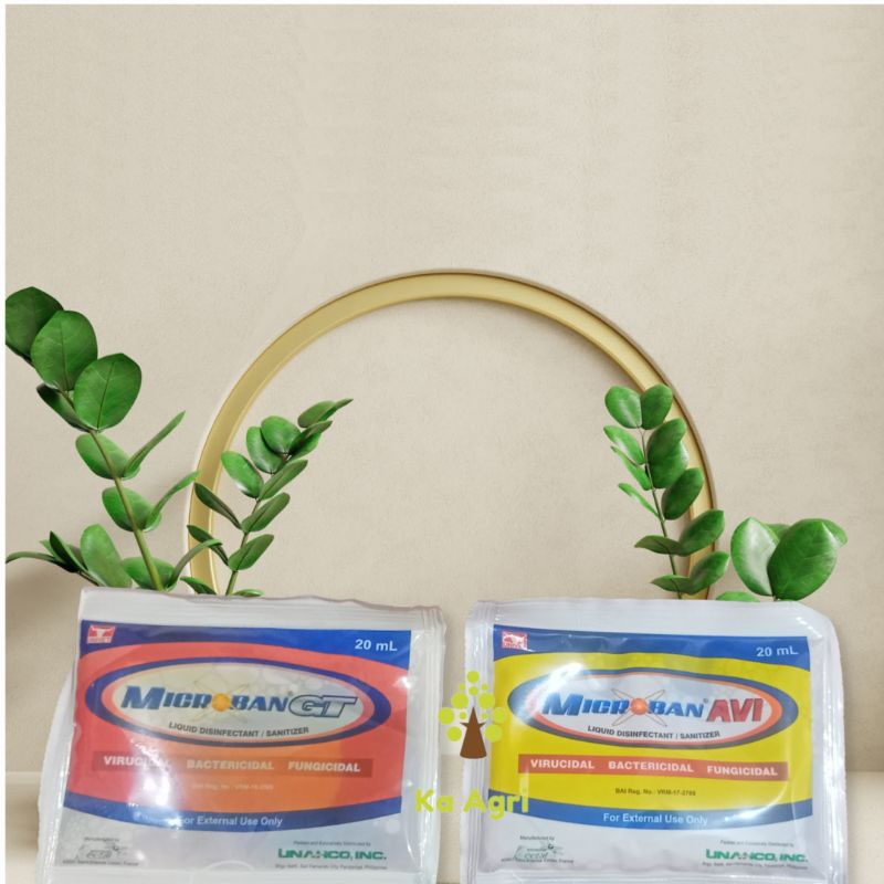 Microban AVI/GT Liquid Disinfectant / Sanitizer 20ml | Shopee Philippines