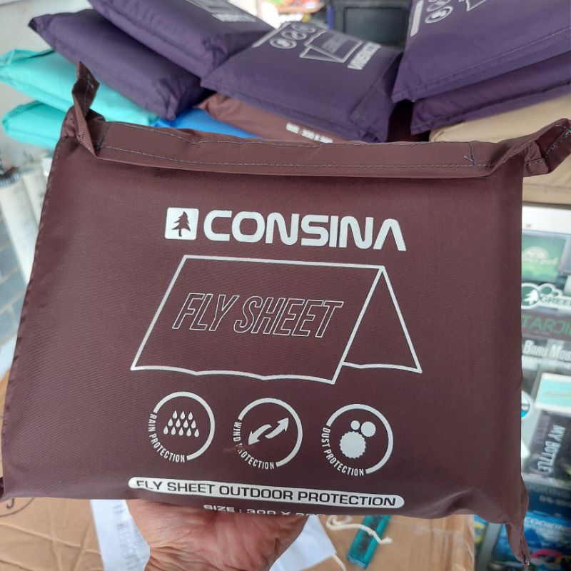 TENDA Fly Sheet 3x3 Roof Tent Shelter | Shopee Philippines