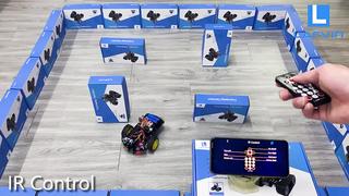 LAFVIN 2wd Smart Robot Car Chassis Kit For Arduino Uno R3 With Cd Tutorial DIY Coding ...