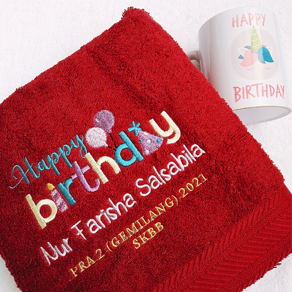 TUALA MANDI KANAK SULAM "HAPPY BIRTHDAY" + CAWAN BIRTHDAY (SET ...