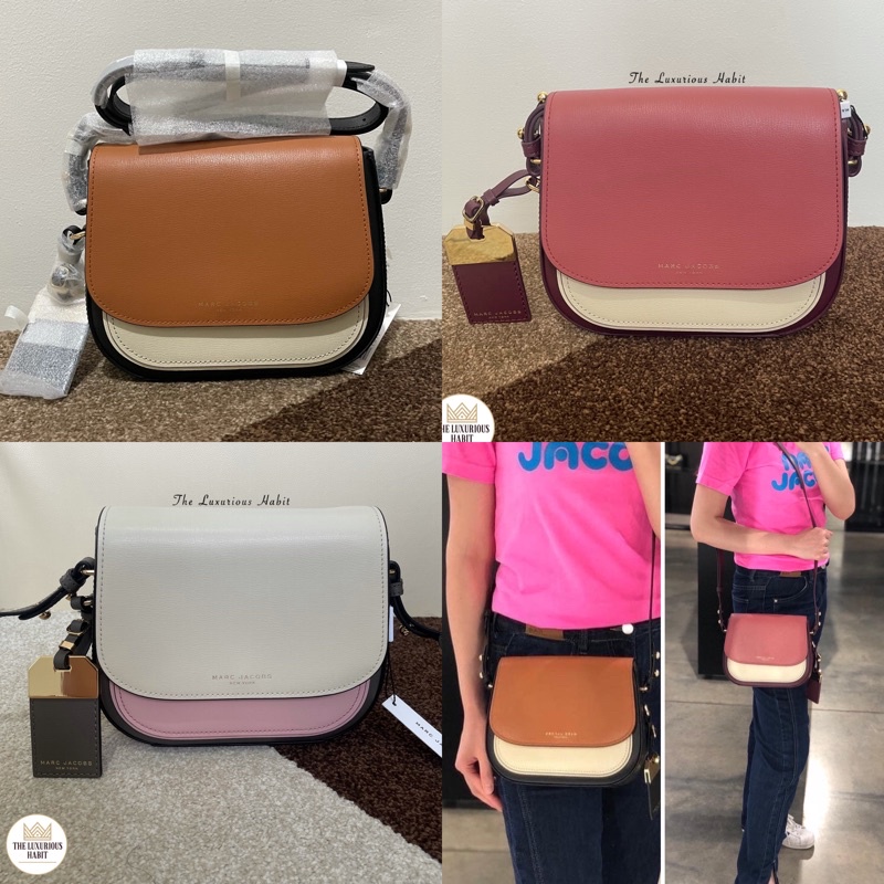 MARC JACOBS MINI RIDER CROSSBODY Tricolor | Shopee Philippines