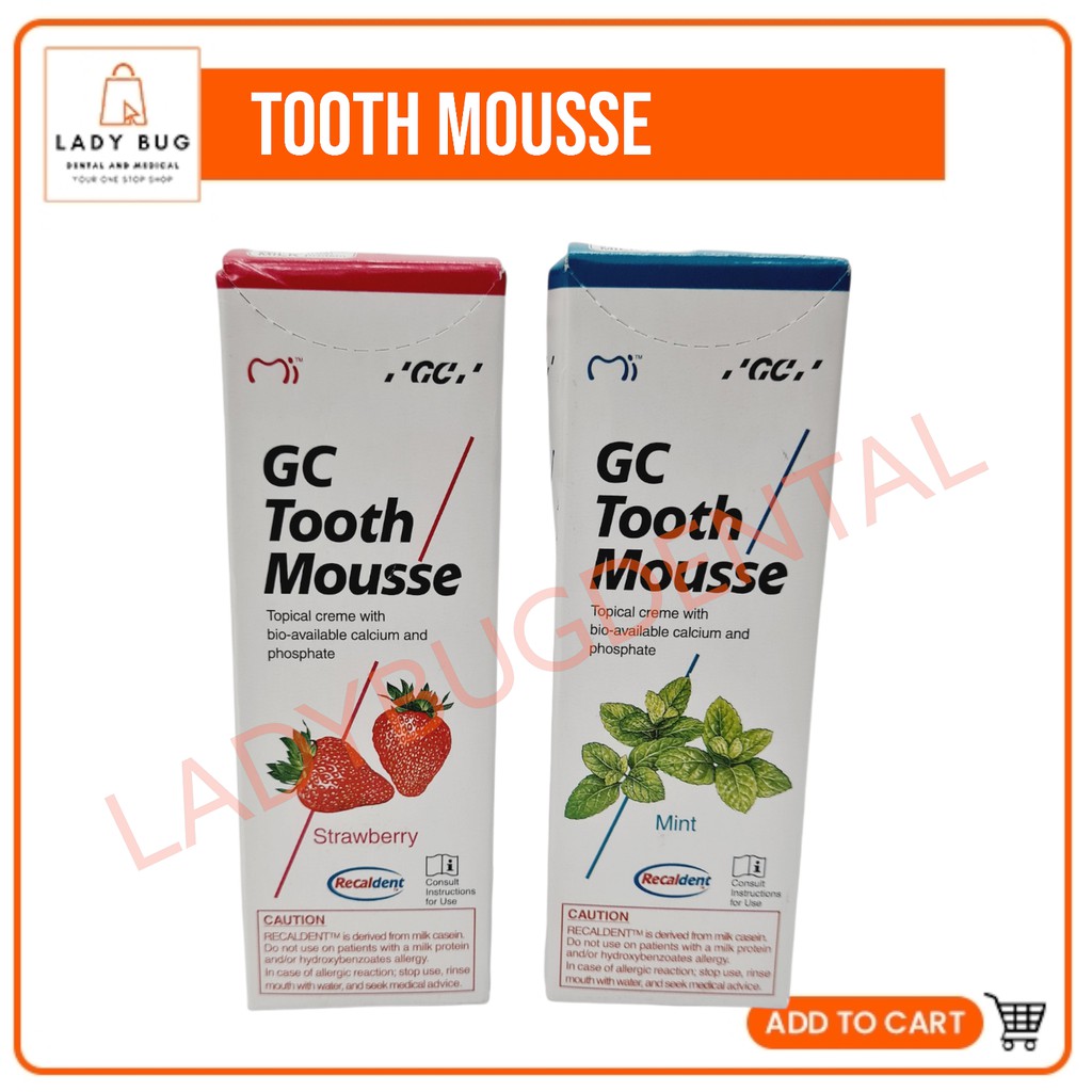 Dental Tooth Mousse (Topical cream with bio-available calcium and ...