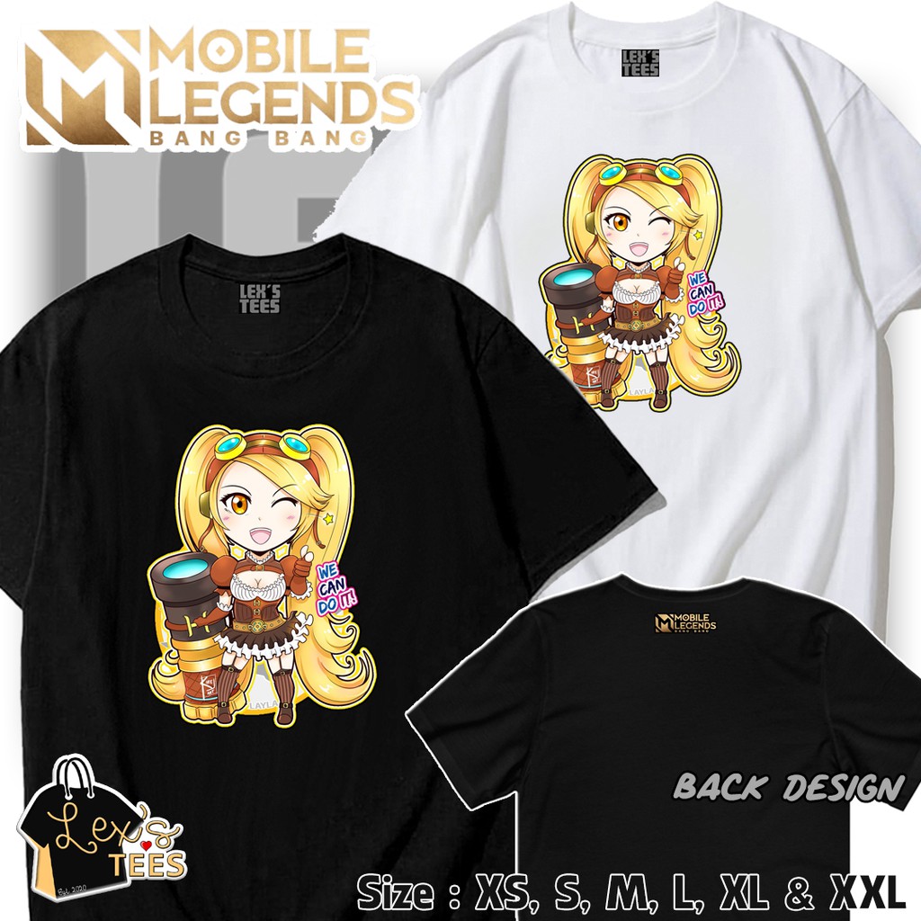 Mobile Legends LAYLA Chibi Shirt | Lex'sTEES | Shopee Philippines