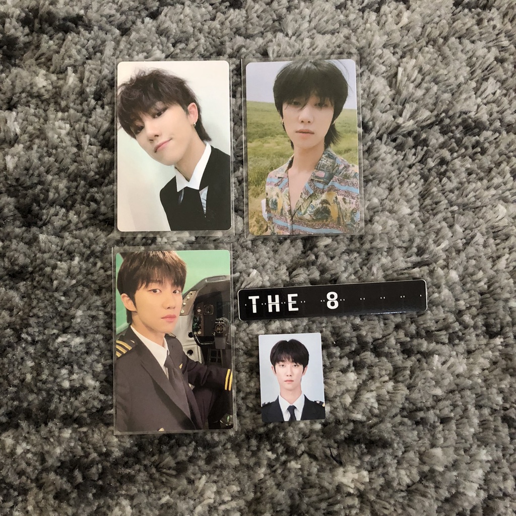Pc photocard the8 seventeen svt an ode ymmday pilot membership kit ...