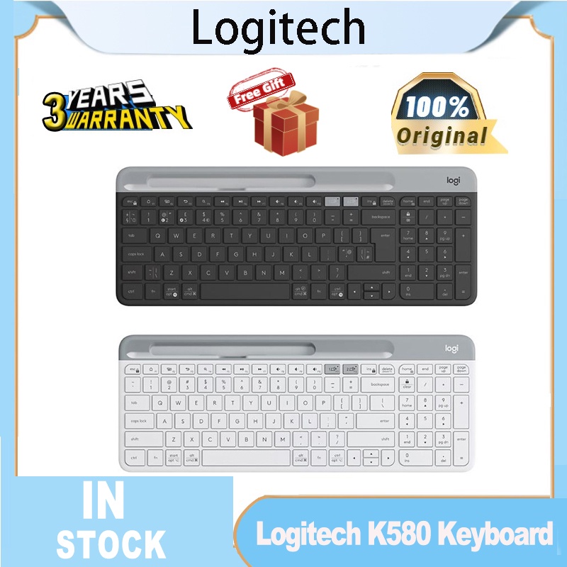【3 Year Warranty】logitech K580 Wireless Bluetooth Keyboard Shopee Philippines